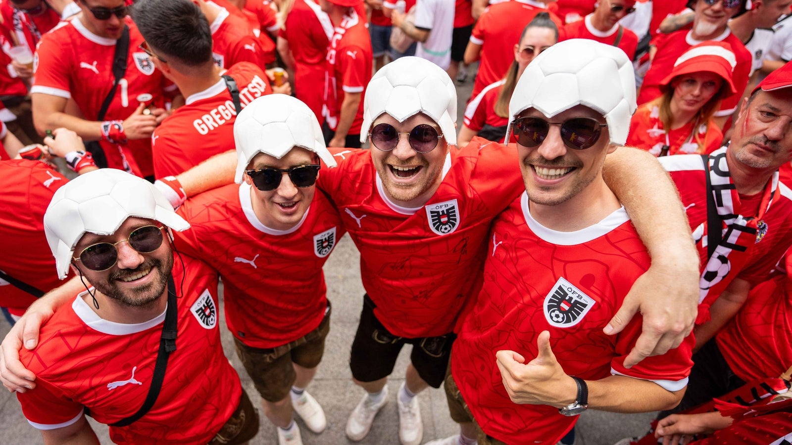 So wild feiern unsere Fans in Berlin - sport24.at