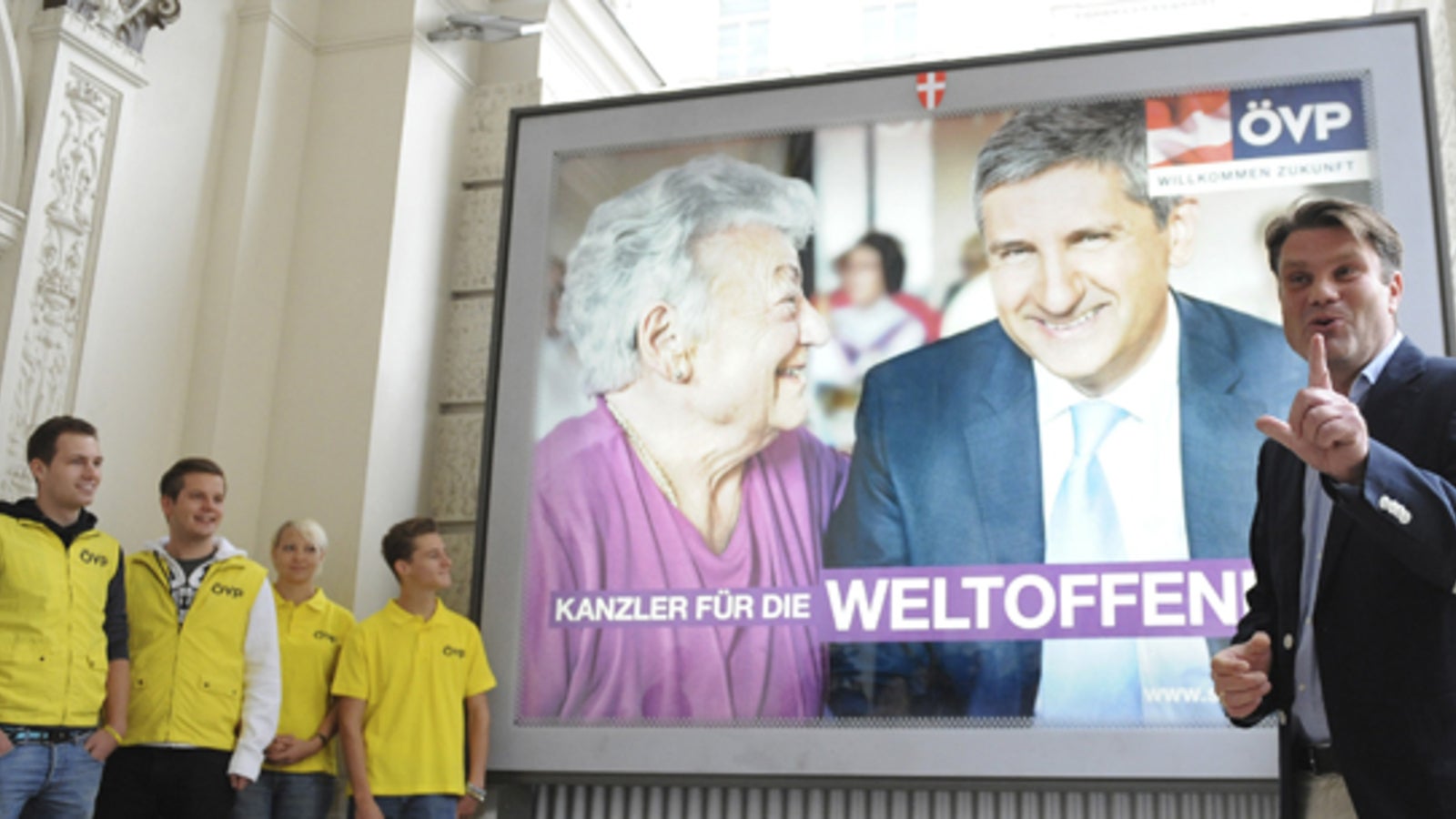 SPÖ und ÖVP starten zweite Plakat-Serie - Politik-Live