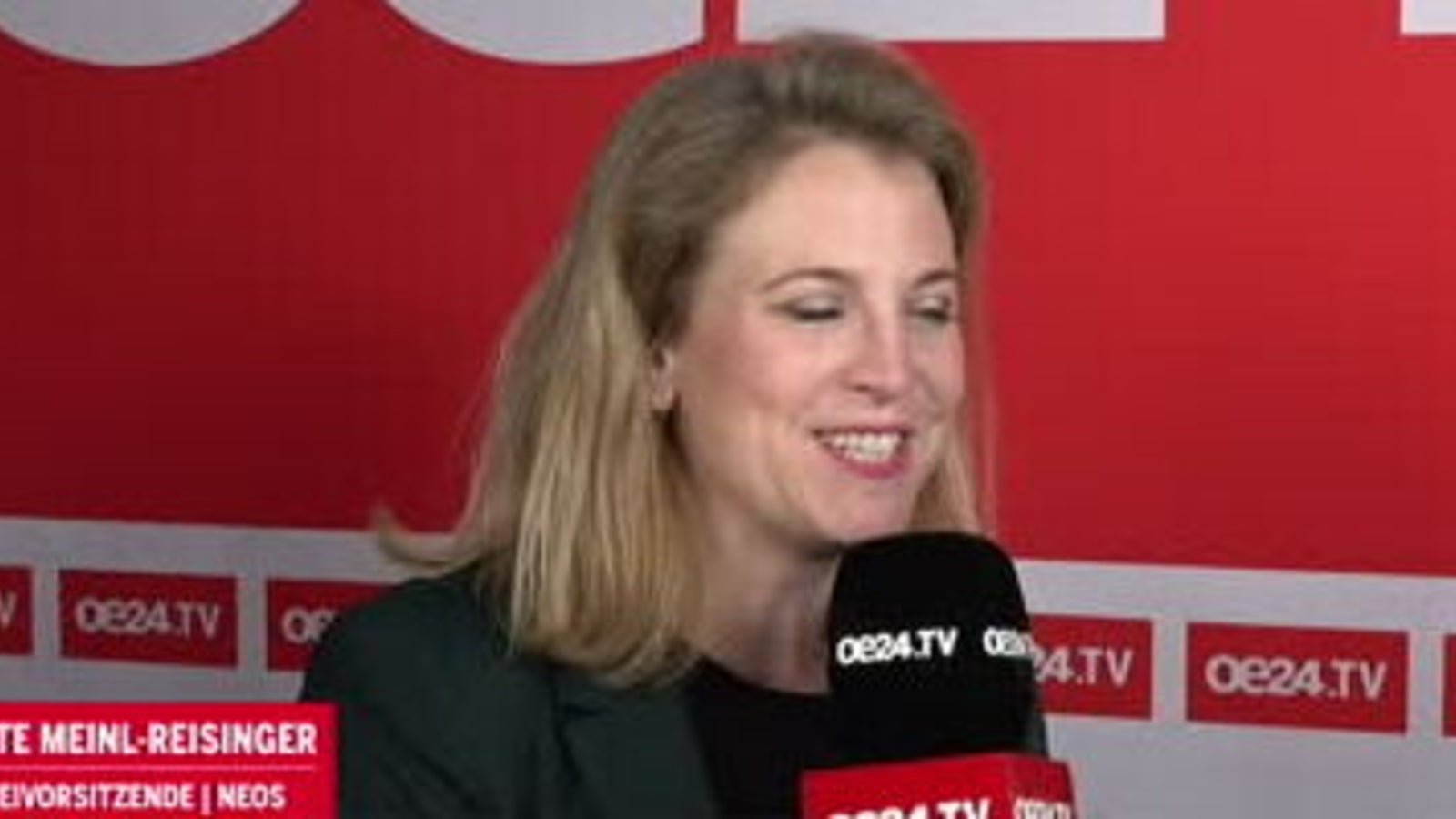 Tirol-Wahl: Das sagt Beate Meinl-Reisinger zur ersten Hochrechnung ...