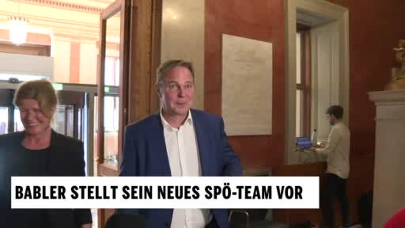 Babler stellt sein neues SPÖ-Team vor - oe24.tv