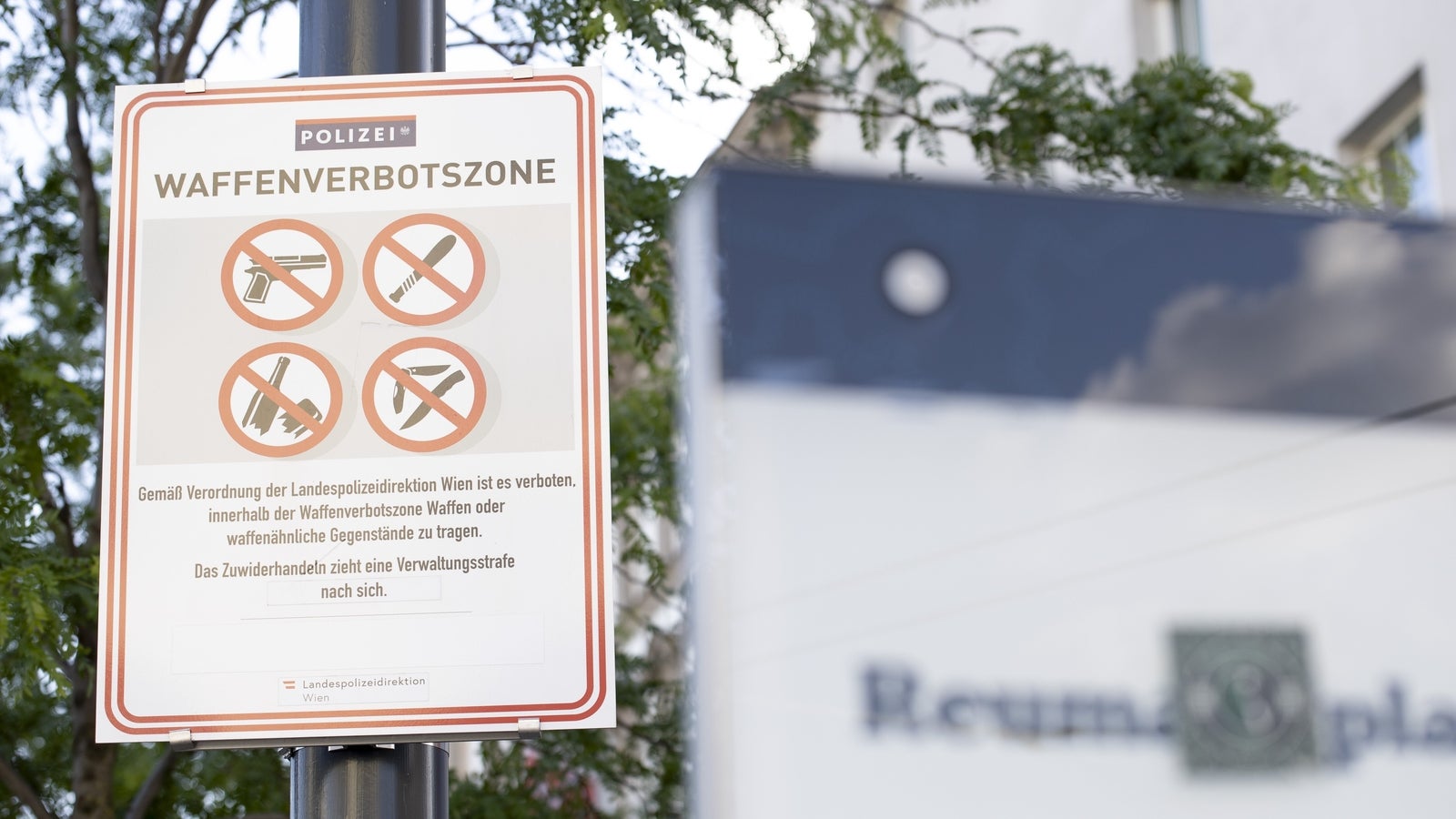 Waffenverbotszone in Favoriten über Sommer verlängert - oe24.at