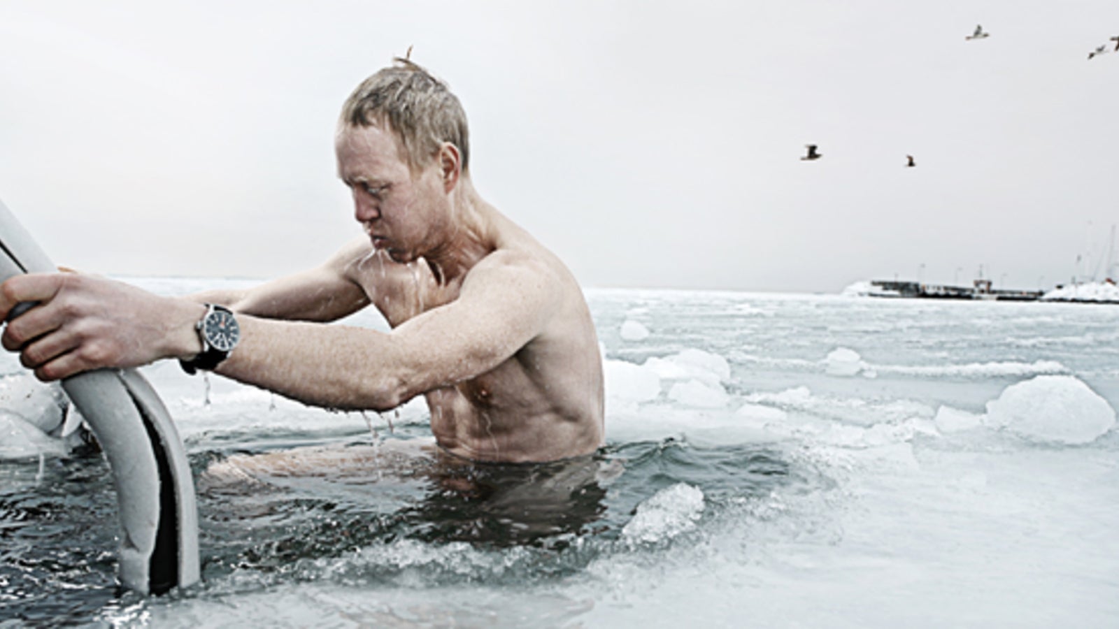 Eisbad-Enthusiasten feiern gerade Hauptsaison - gesund24.at