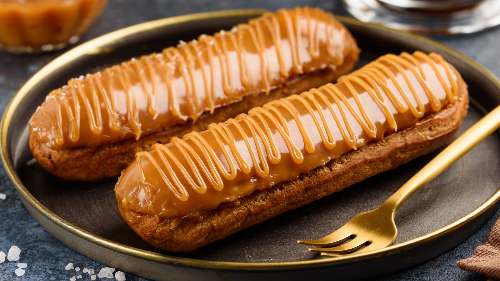 Rezept für die besten Karamell-Eclairs - Cooking