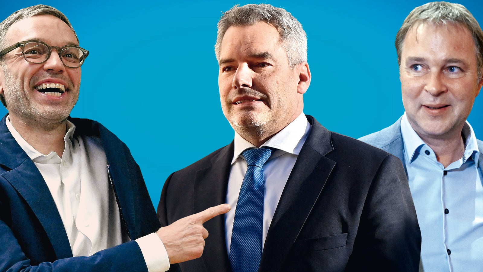 FPÖ zieht davon: Klar Platz 1 mit 30 % - Politik-Live