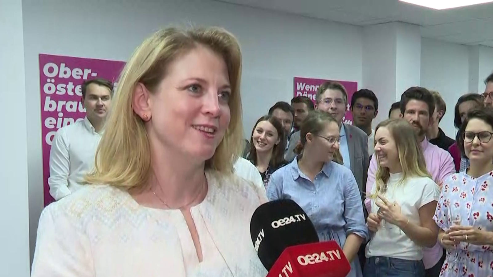 Beate Meinl-Reisinger über die OÖ-Wahl - oe24.tv