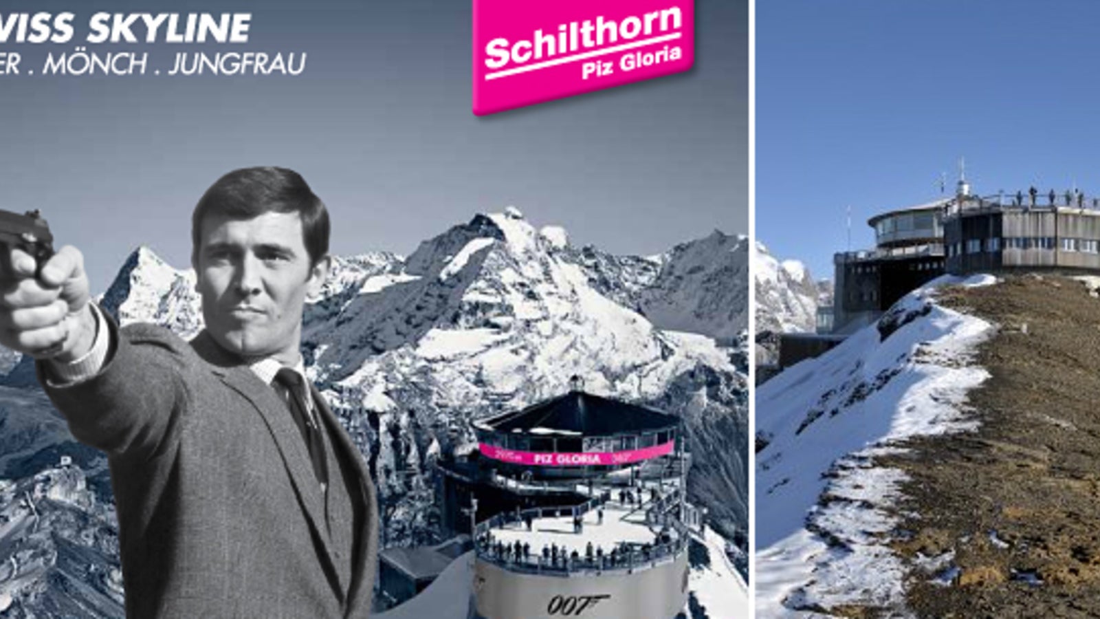 "Bond World 007" auf dem Schilthorn - REISELUST