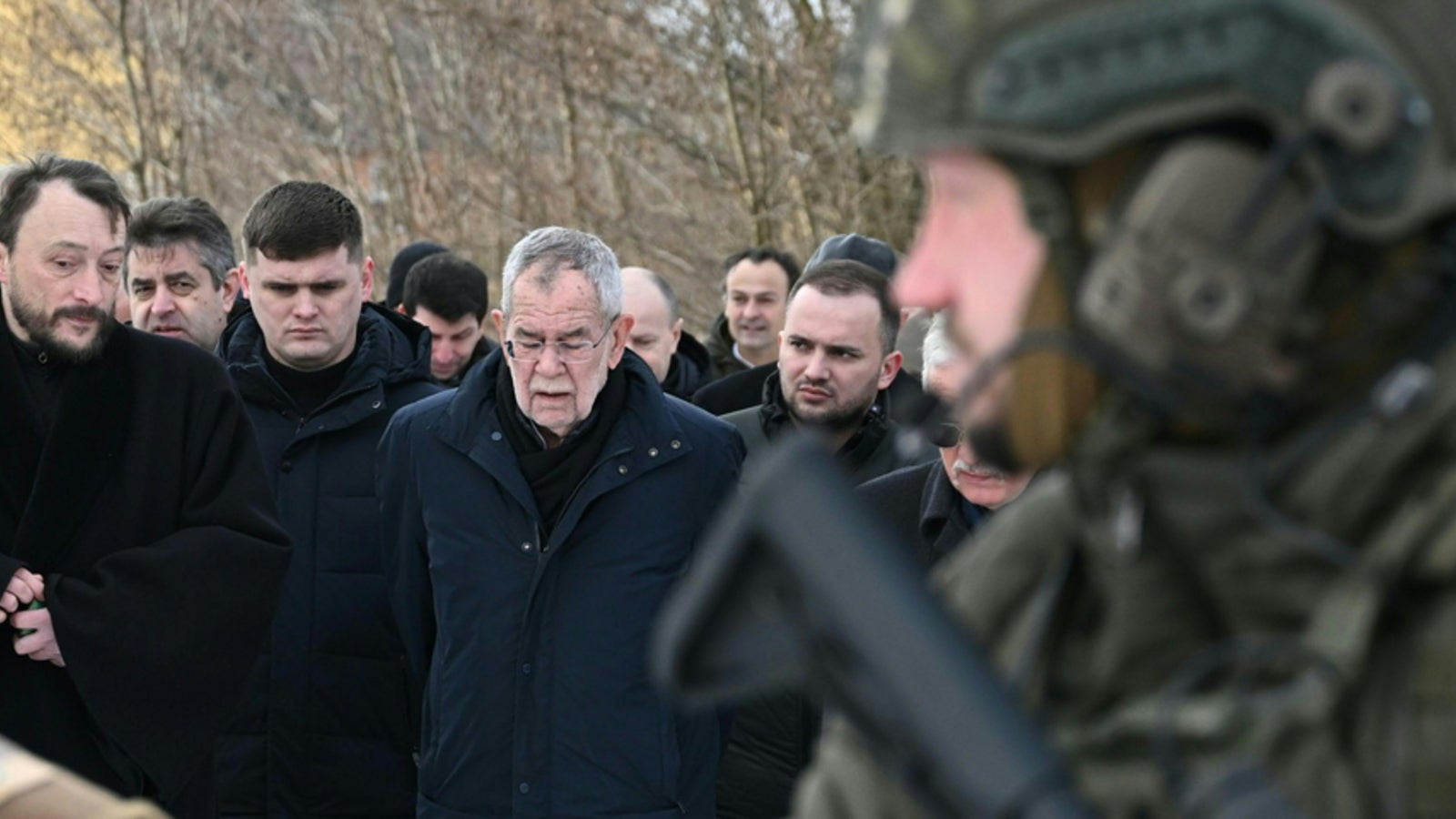 VdB in Butscha: Spuren der Gräuel und Zeichen der Hoffnung - oe24.at