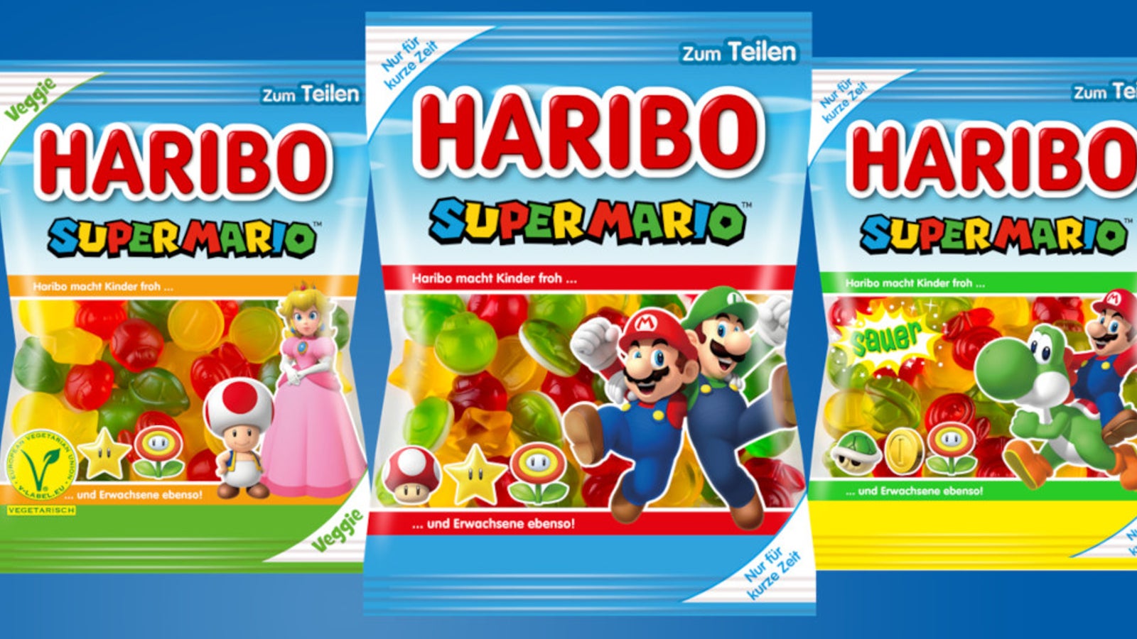 Super Mario-Items gibt es jetzt als Gummibärchen - oe24.at