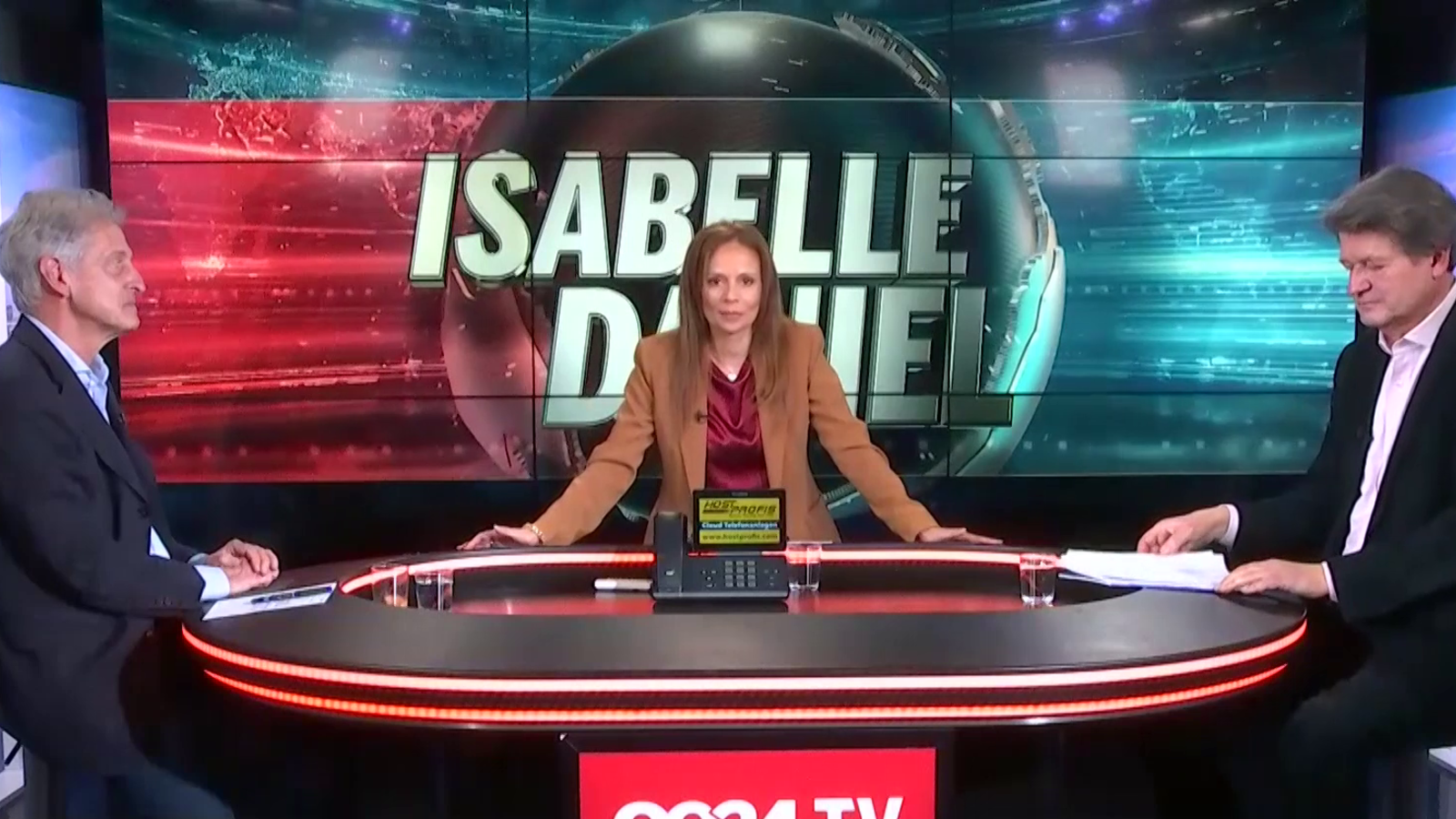 Isabelle Daniel: Josef Cap vs. Helmut Brandstätter - oe24.tv