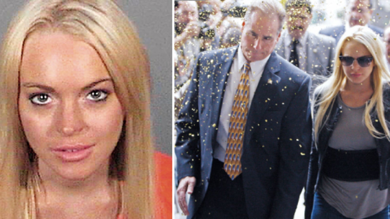 Lohans erster Tag im Knast - oe24.at