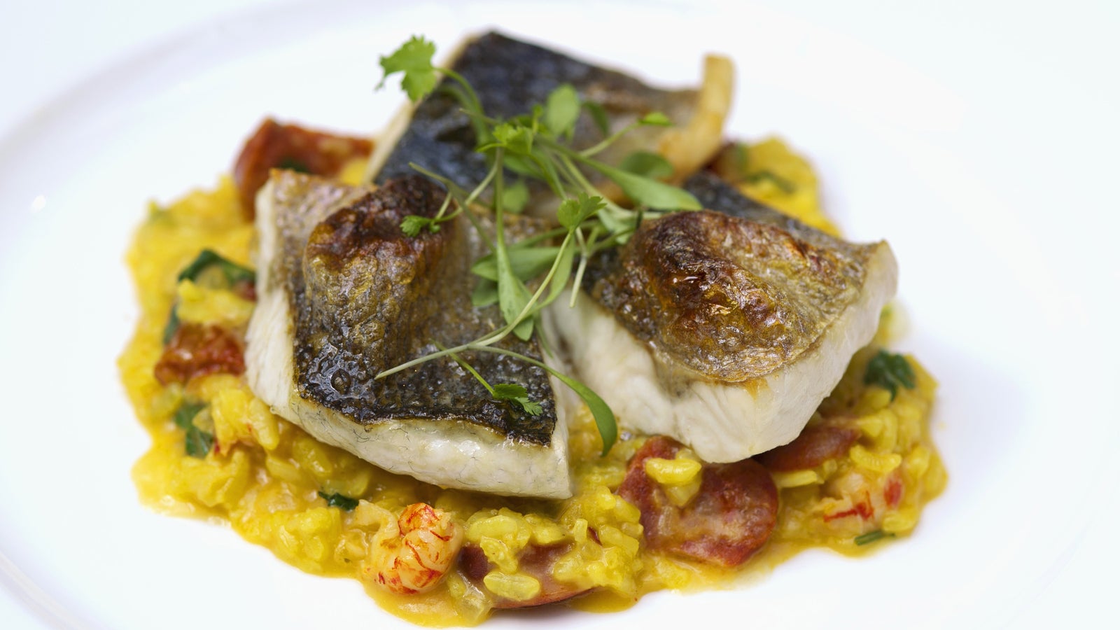 Loup de Mer - Cooking