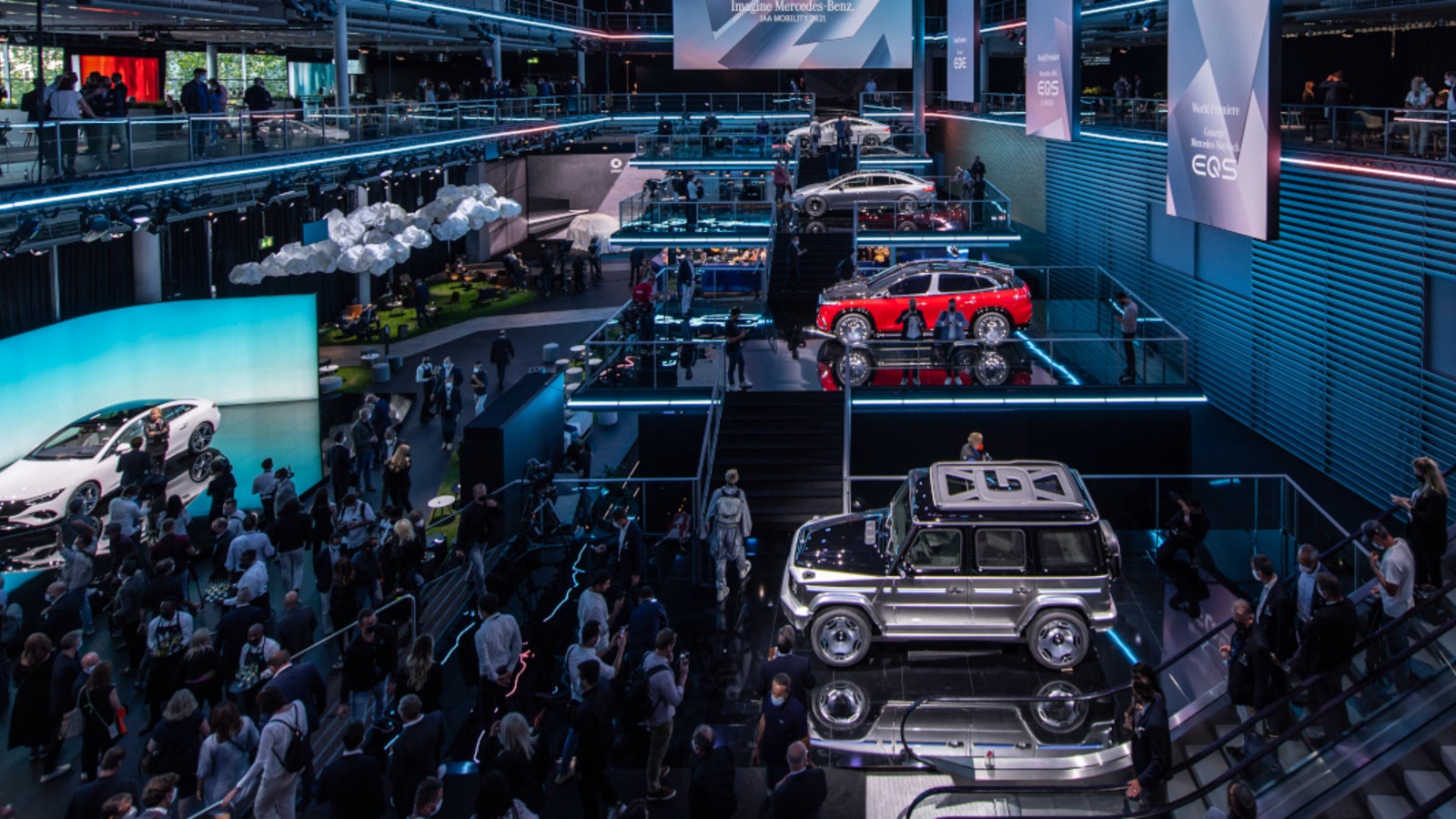 Mercedes auf der IAA: EQE, EQG und erster E-AMG - oe24.at