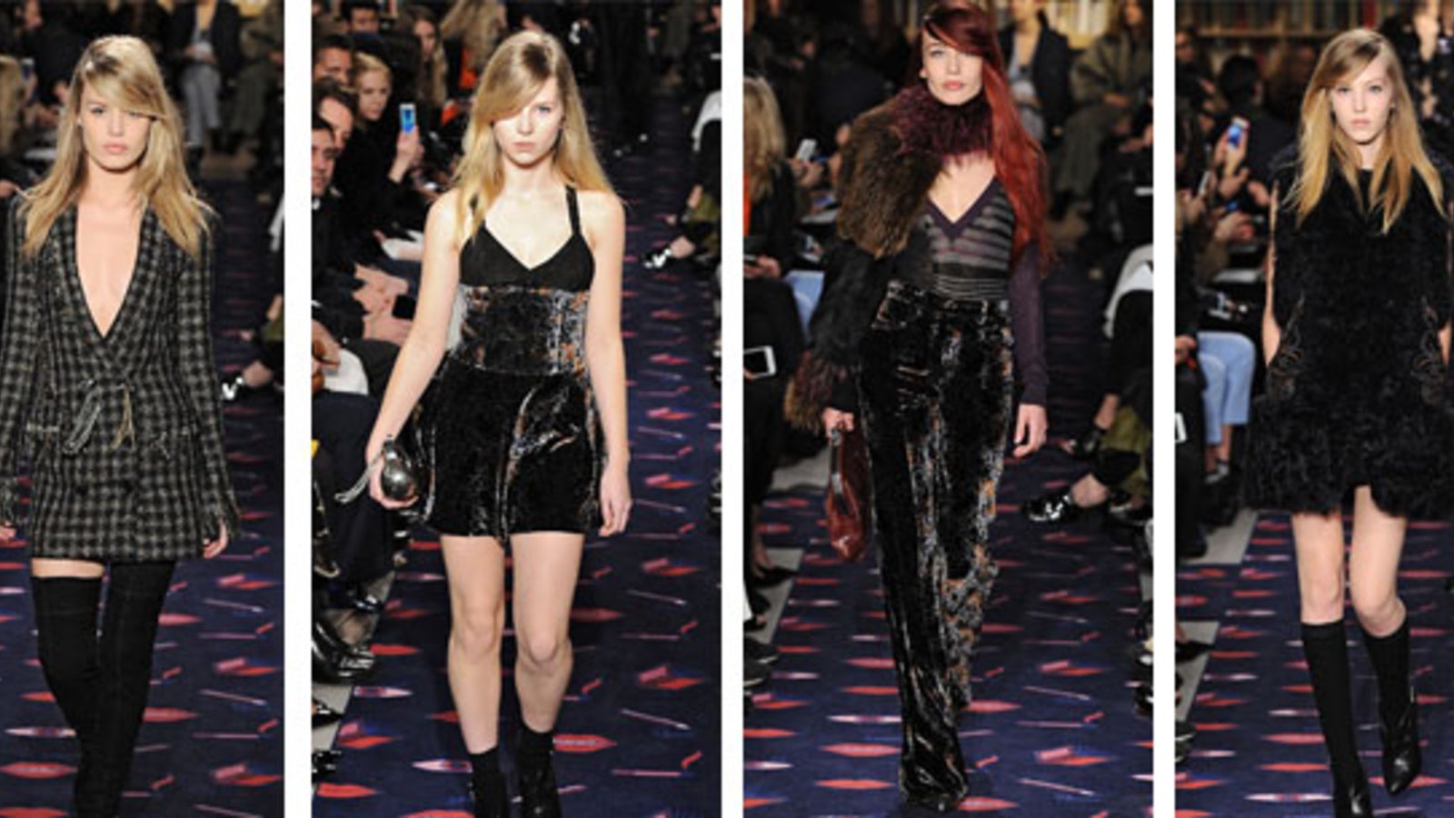 Rock-Chick-Models bei Sonia Rykiel - madonna24.at
