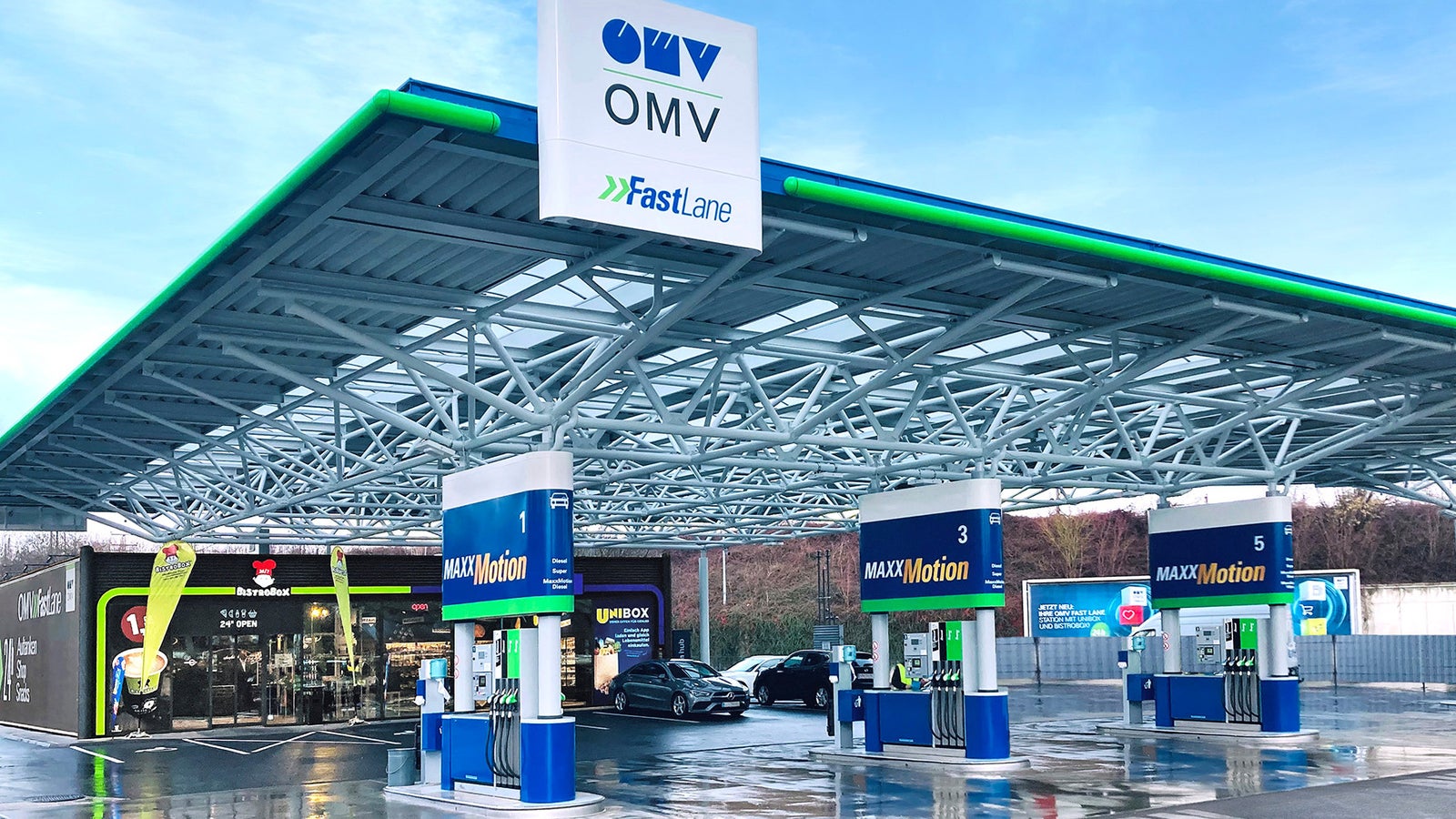 Unternehmen | Erste OMV-Tankstelle ohne Personal in Linz eröffnet ...