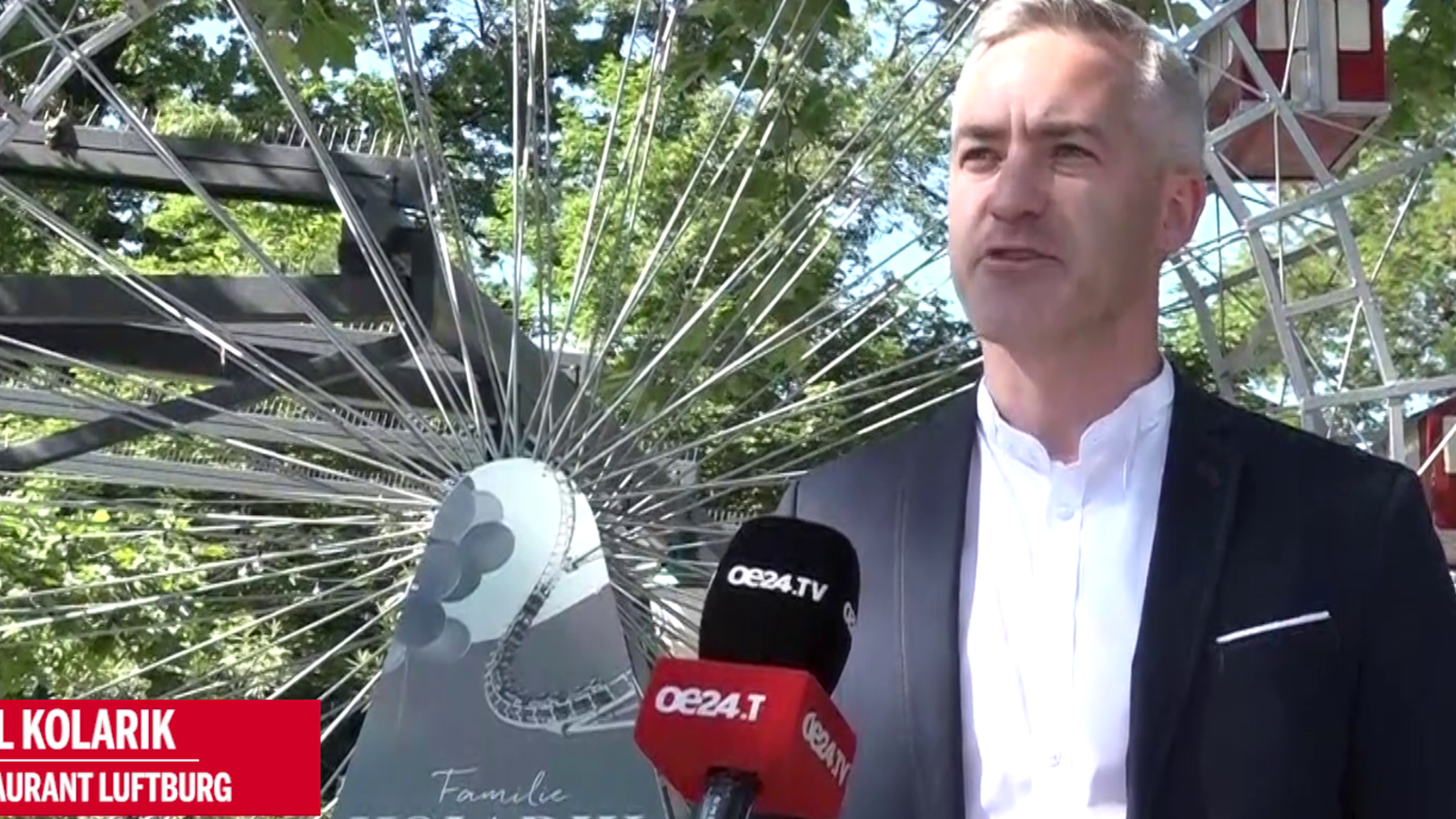 Paul Kolarik über Neuigkeiten im Prater - oe24.tv