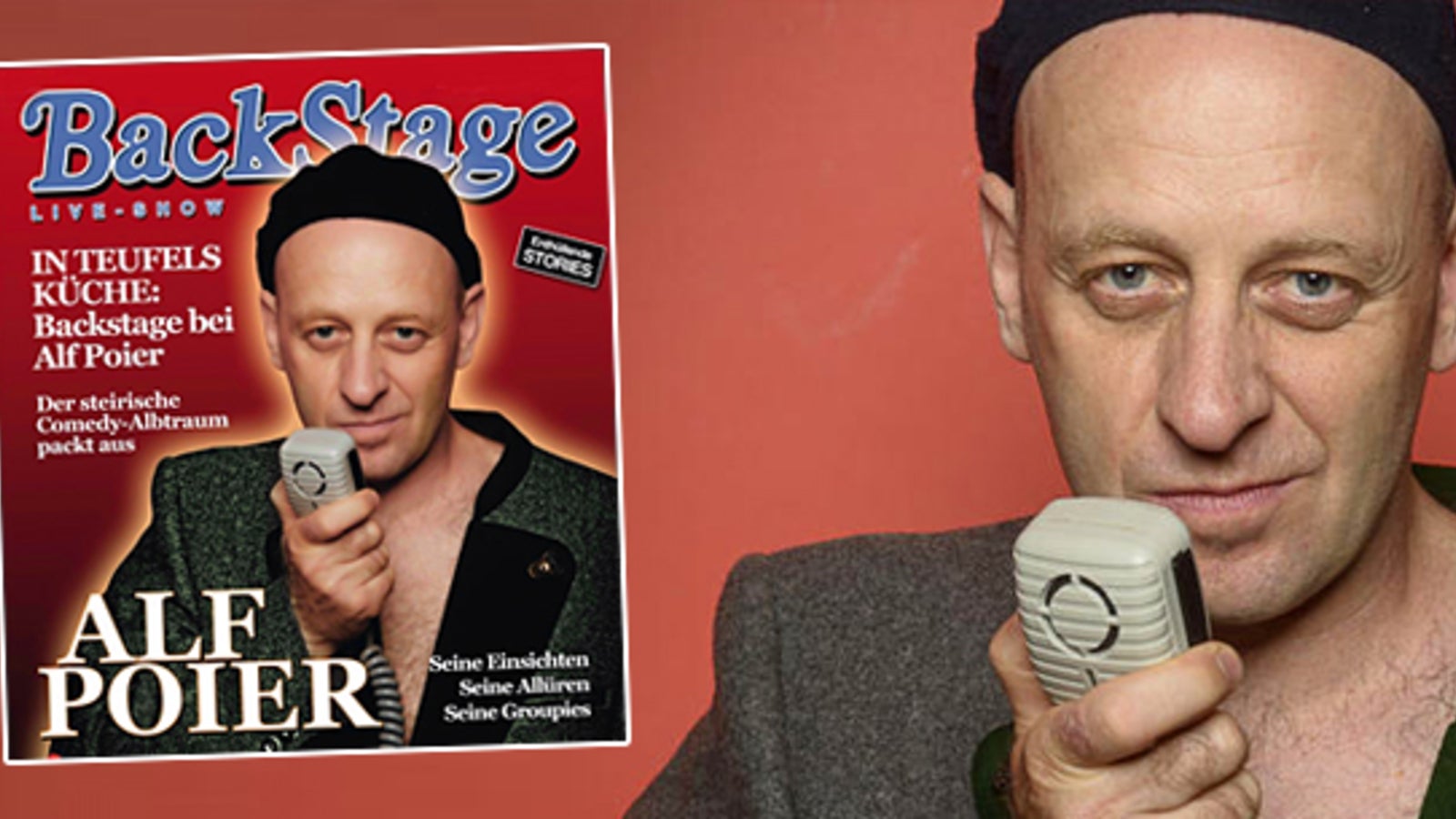 Alf Poier: Premiere im Orpheum - stars24