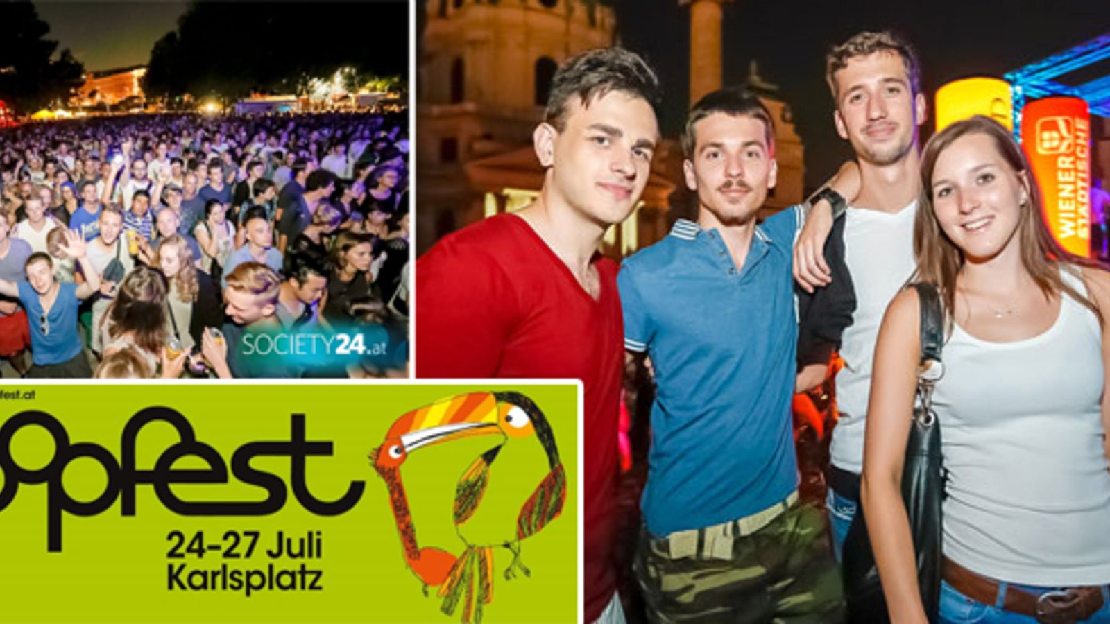 Popfest Wien mit über 60 Live-Acts - stars24