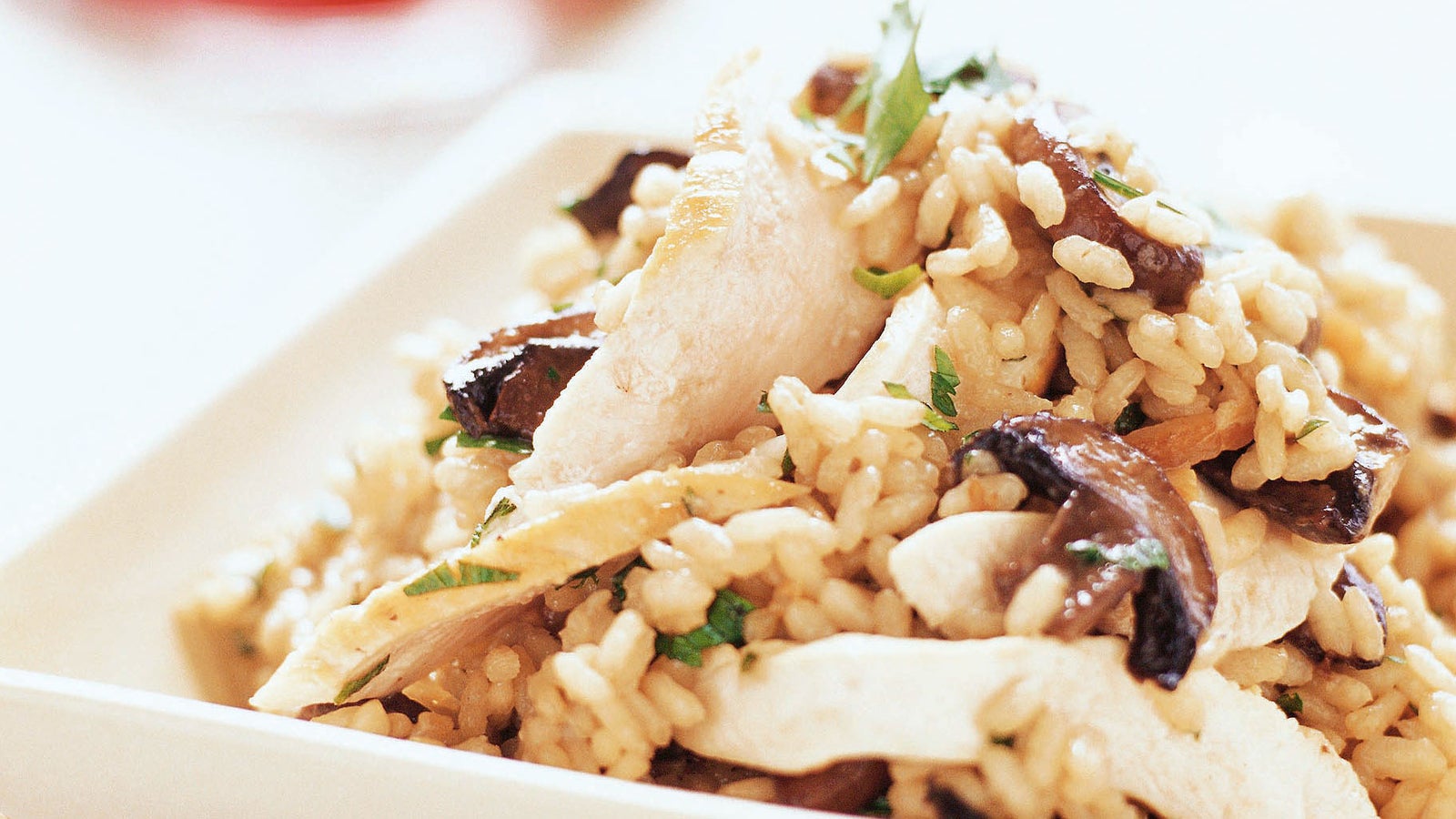 Risotto mit Huhn - Cooking