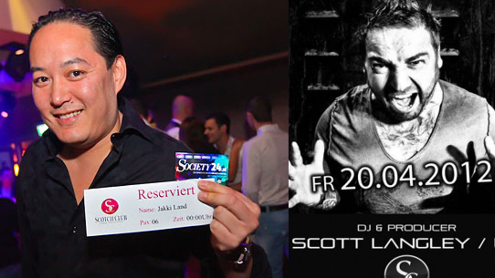 Scott Langley beehrt den Scotch Club - stars24