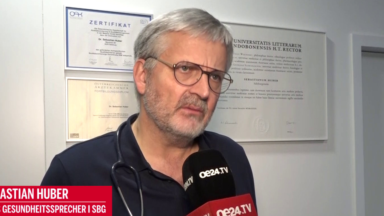 Sebastian Huber zu strengeren Einreiseregeln - oe24.tv