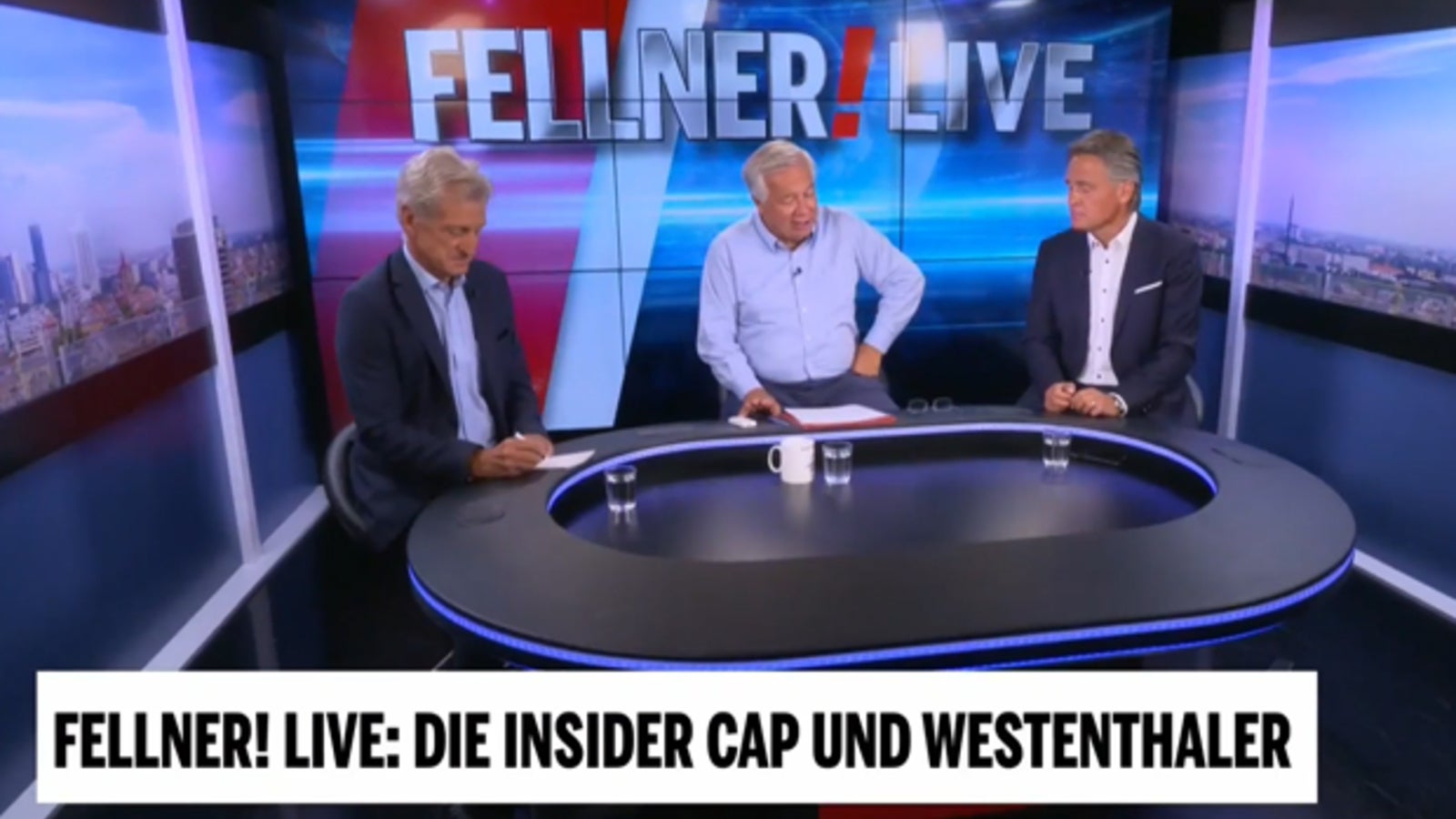 Fellner! LIVE: Die Insider mit Cap & Westenthaler - oe24.tv