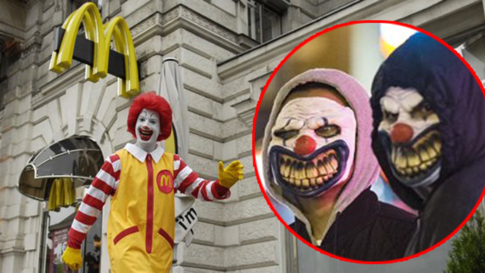 Ronald McDonald erstes Opfer der Killer-Clowns - oe24.at