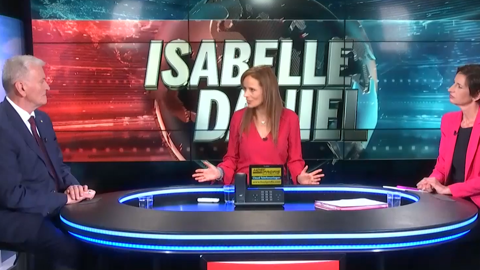 Isabelle Daniel: Franz Schnabl vs. Indra Collini - oe24.tv