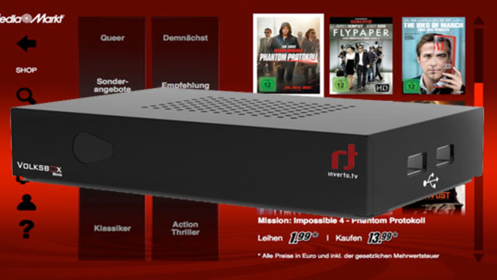 Mediamarkt bringt TV-Streaming-Box - oe24.at