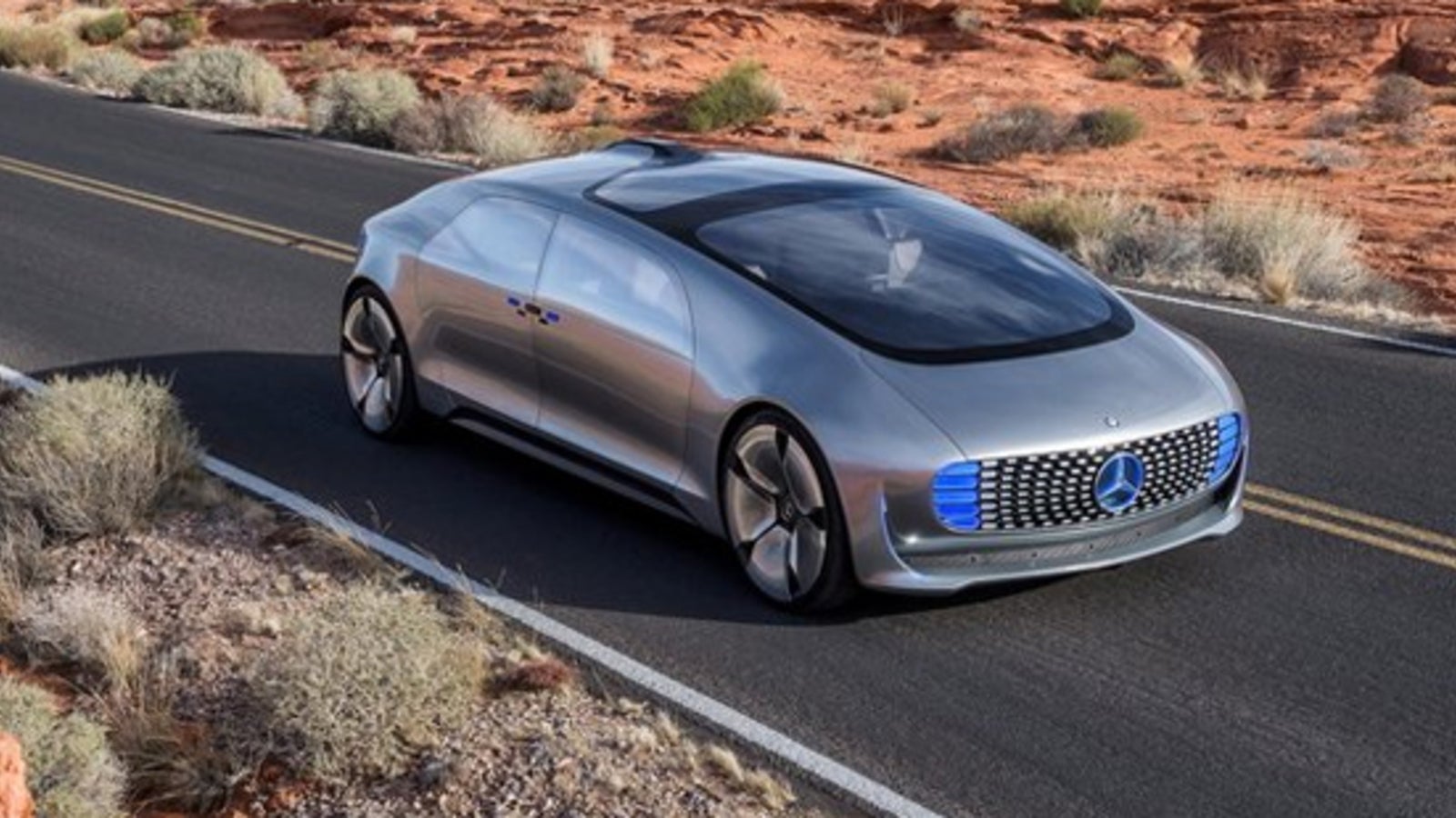 Zukunfts-Mercedes fährt durch Linz - oe24.at