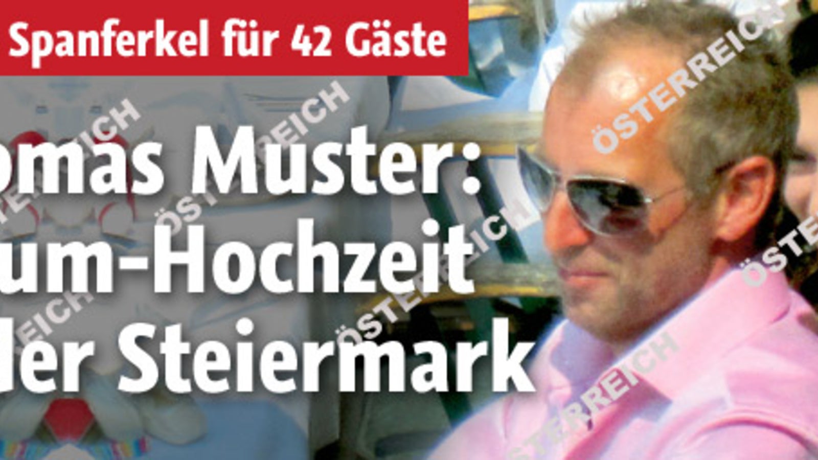 Thomas Musters intime Hochzeit - stars24