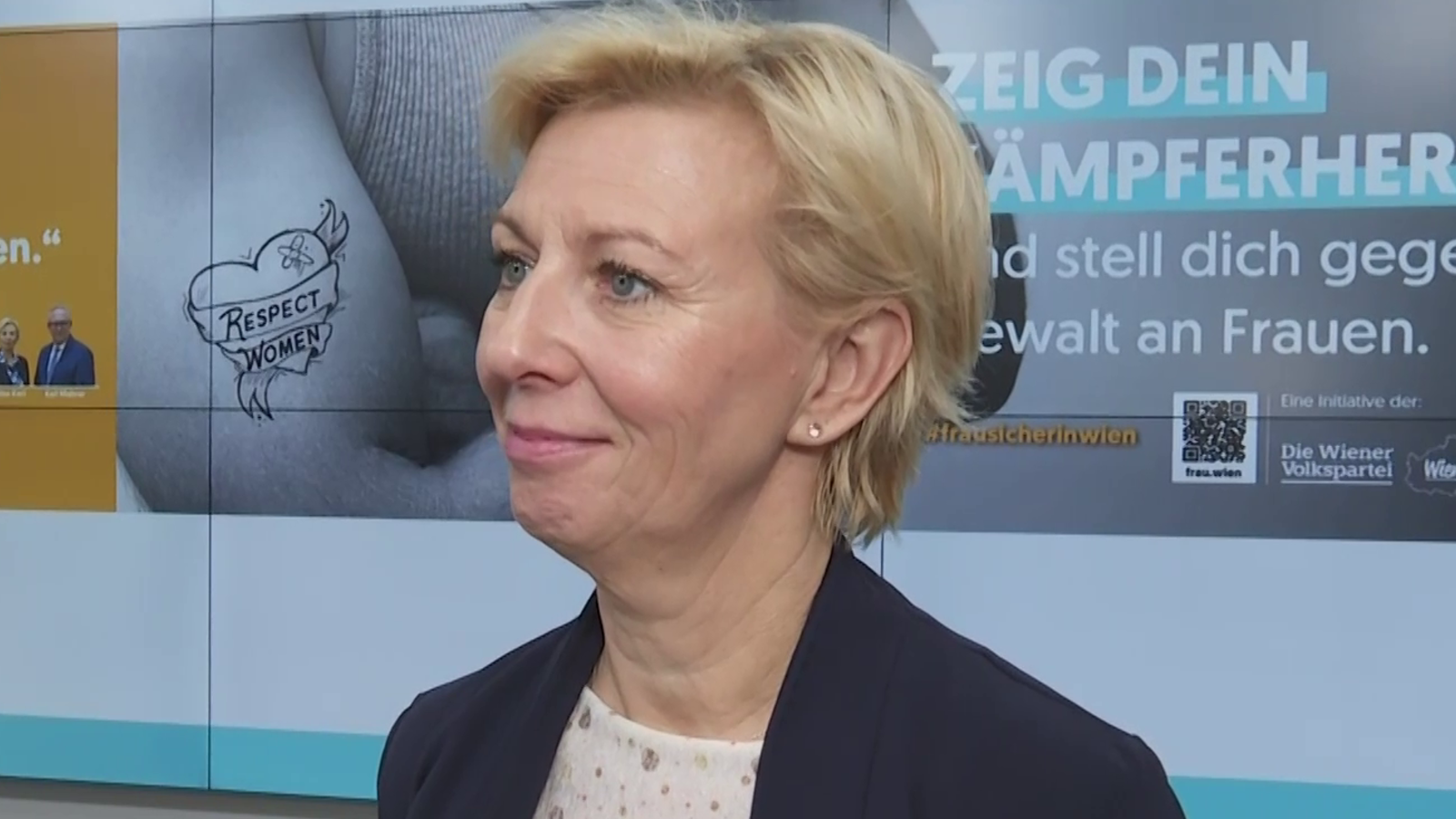 ÖVP Wien: Neue Kampagne gegen Gewalt an Frauen | Sabine Keri - oe24.tv