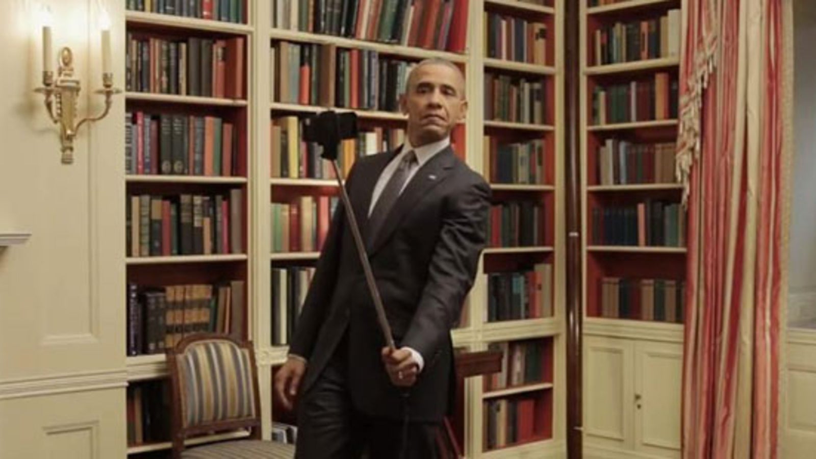 Obama begeistert mit Selfie-Stick - oe24.at