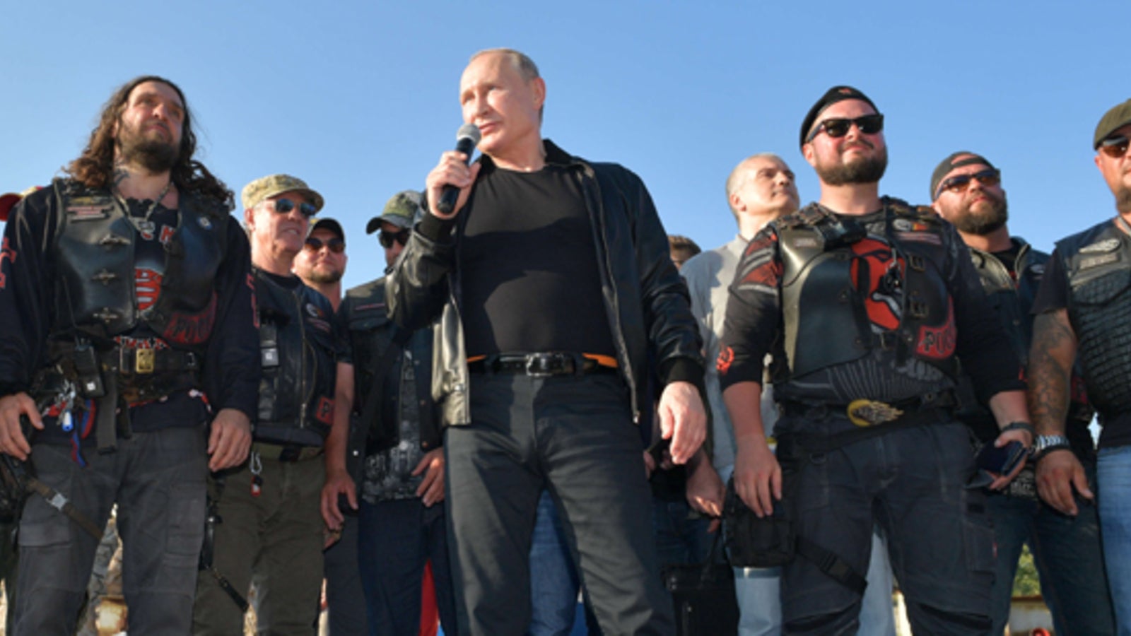 Putin auf Spritztour mit Biker-Gang - oe24.at