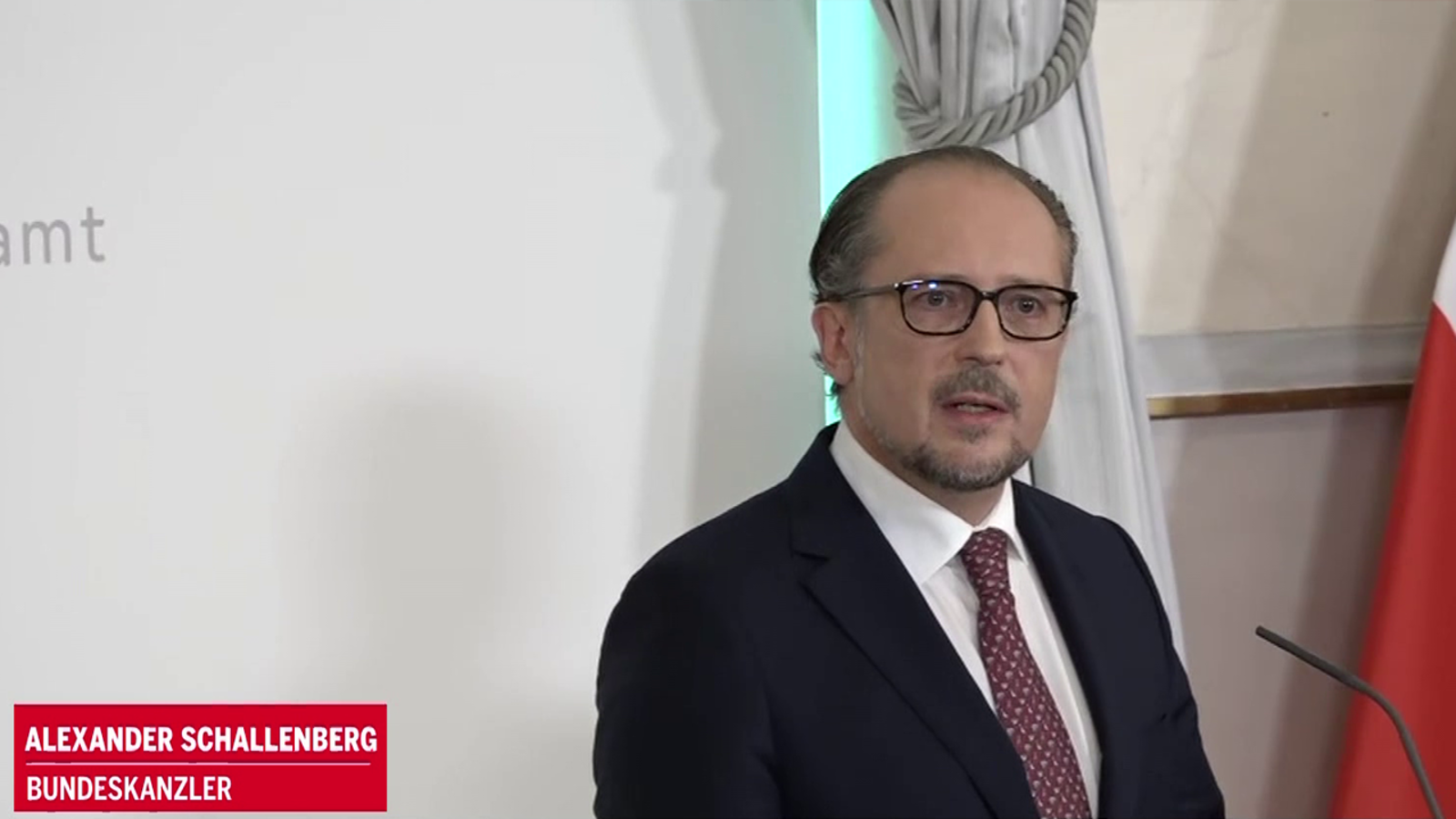 Erstes Statement von Alexander Schallenberg - oe24.tv