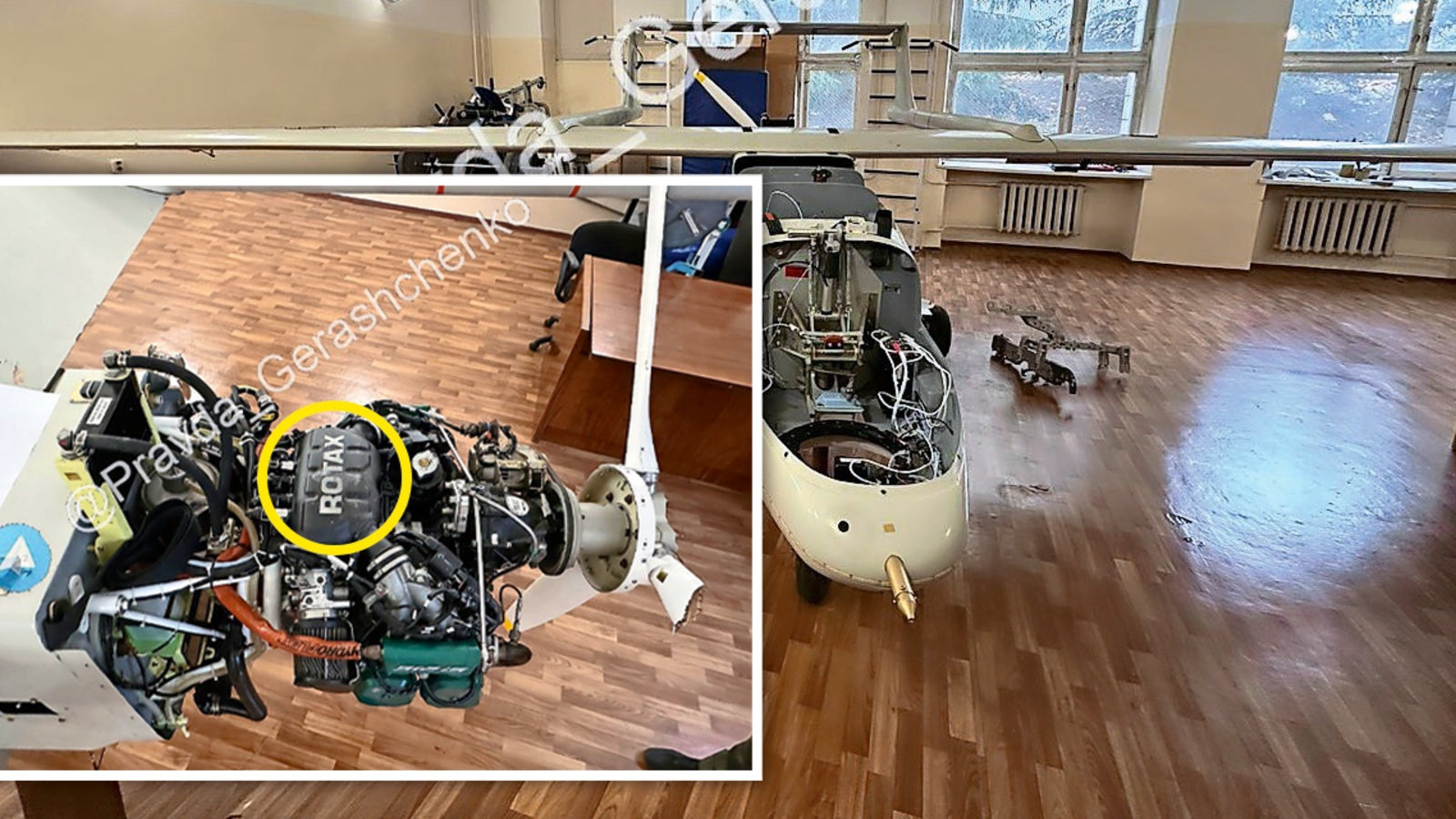 Foto-Beweis: Austro-Motor in Iran-Drohne - oe24.at