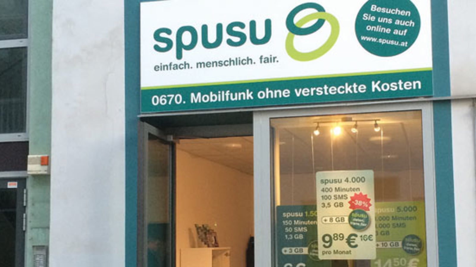 Erster spusu-Shop in Wien eröffnet - oe24.at