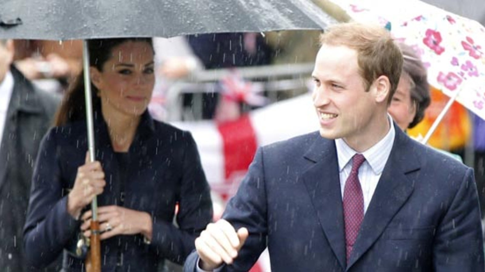 Zehntausende wurden für Will & Kate nass - stars24