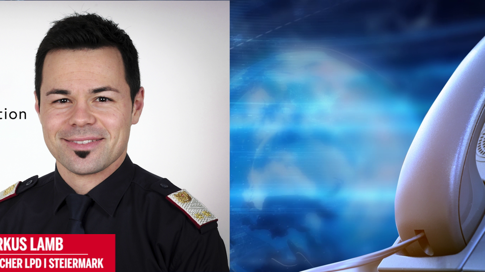 Polizeisprecher im Interview - oe24.tv