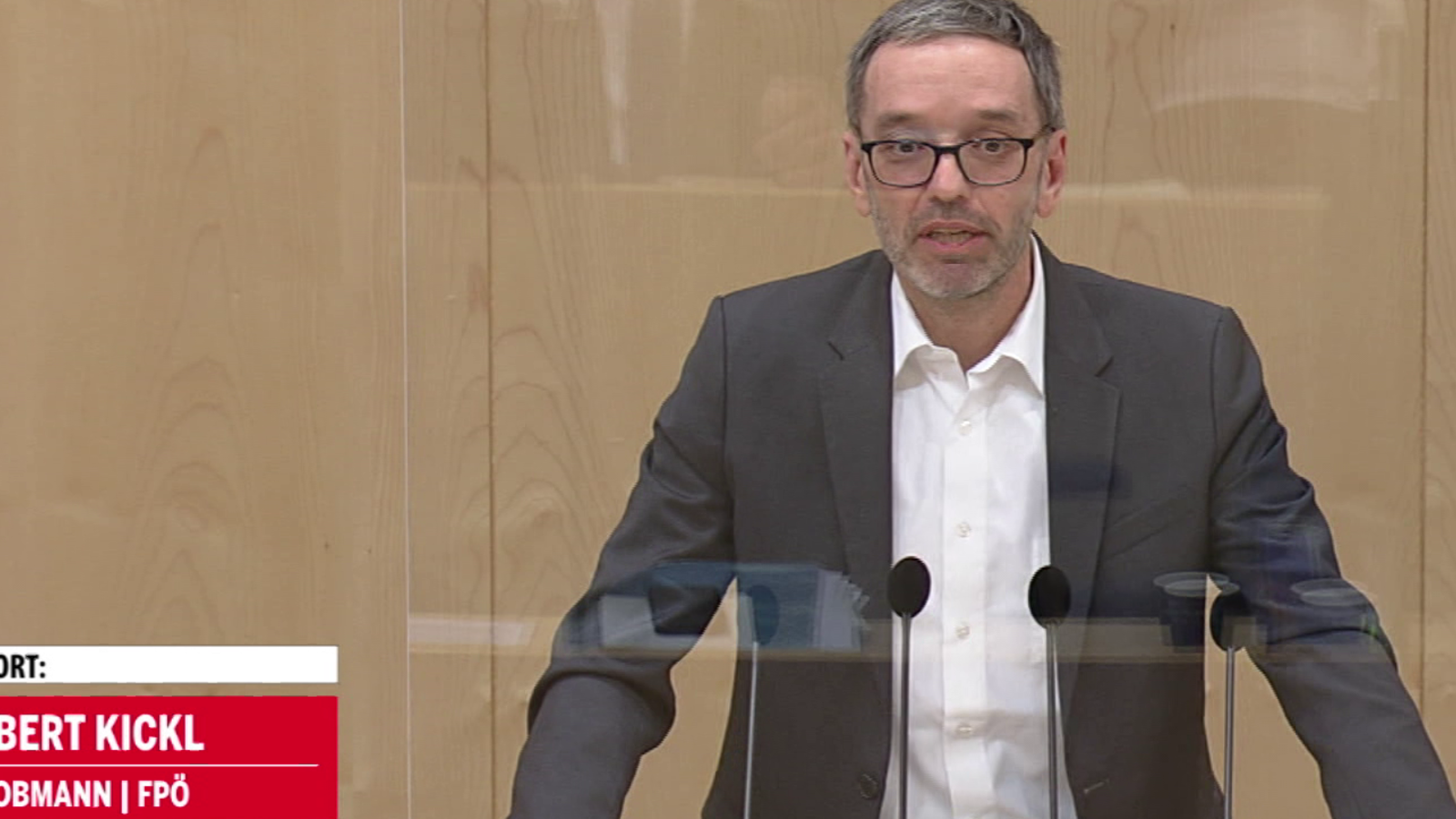 Statement von Herbert Kickl - oe24.tv