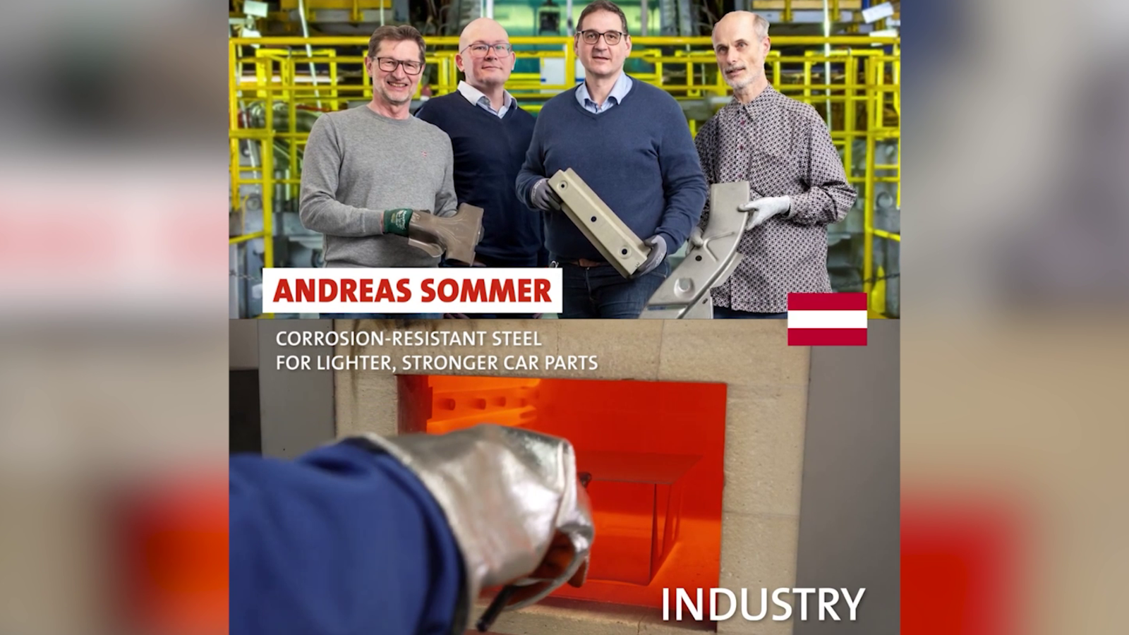 Voestalpine-Team für Europäischen Erfinderpreis nominiert - oe24.tv